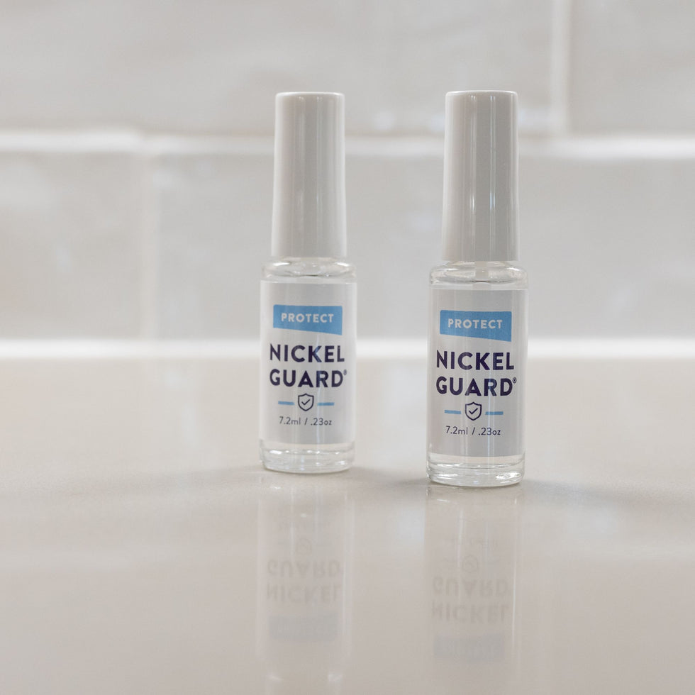 Nickel Guard® 2-Pack - Safely & Effectively Stop a Rash from Jewelry ...